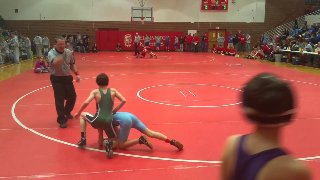 Gaige Russell first match at Pioneer League - YouTube