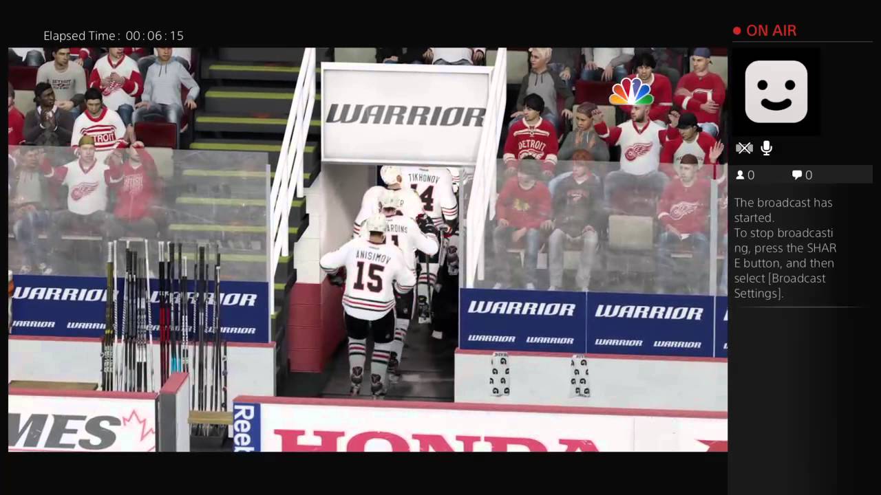 nhlpc's Live PS4 Broadcast 68W-7L-1otl rank 82 - YouTube