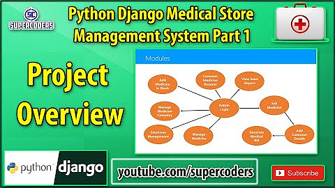 Python Django Medical Store Management System - YouTube