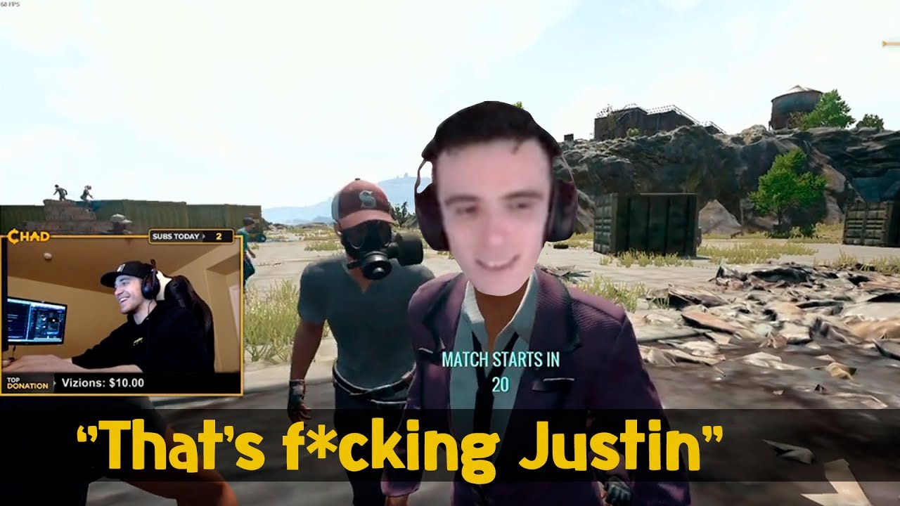 Chad & Just9n Randomly Meets In Solo - PUBG - YouTube