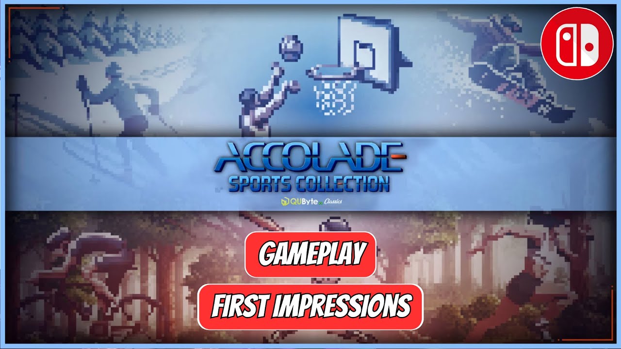 Accolade Sports Collection - Nintendo Switch Gameplay & First ...