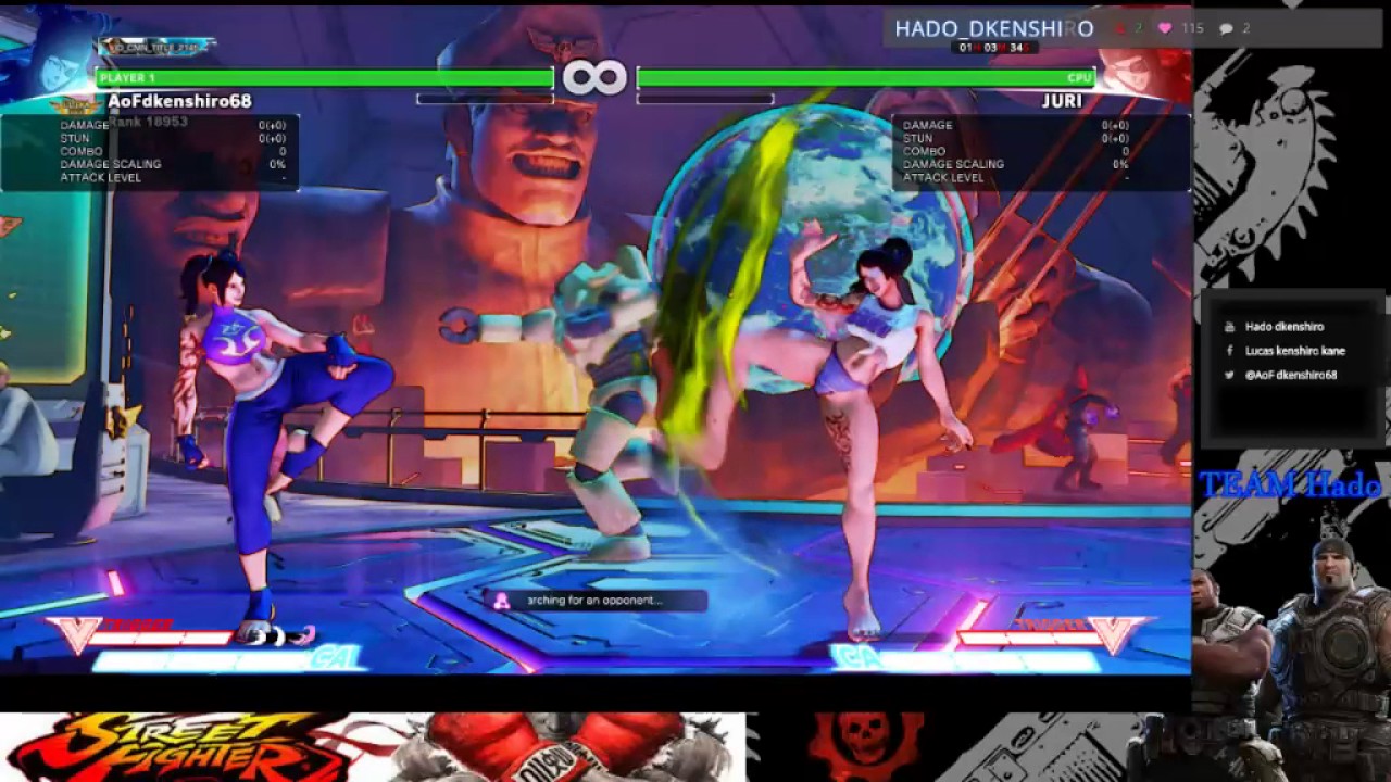 street fighter V juri oh oui se MODS ^^ - YouTube