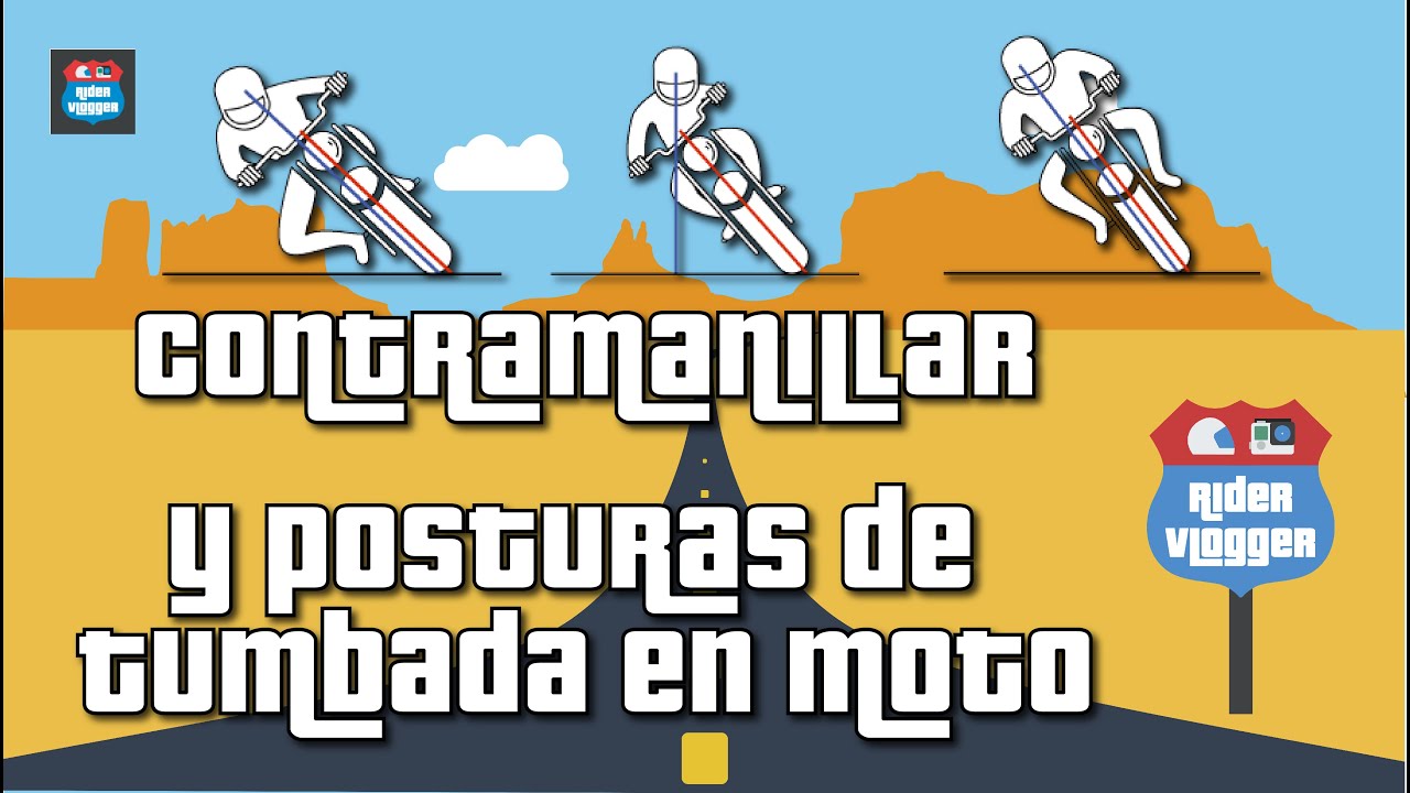 Contramanillar y posturas de tumbada en moto - Motovlog en español ...