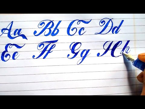How to write Coca Cola font with pens | English alphabets atoz ...