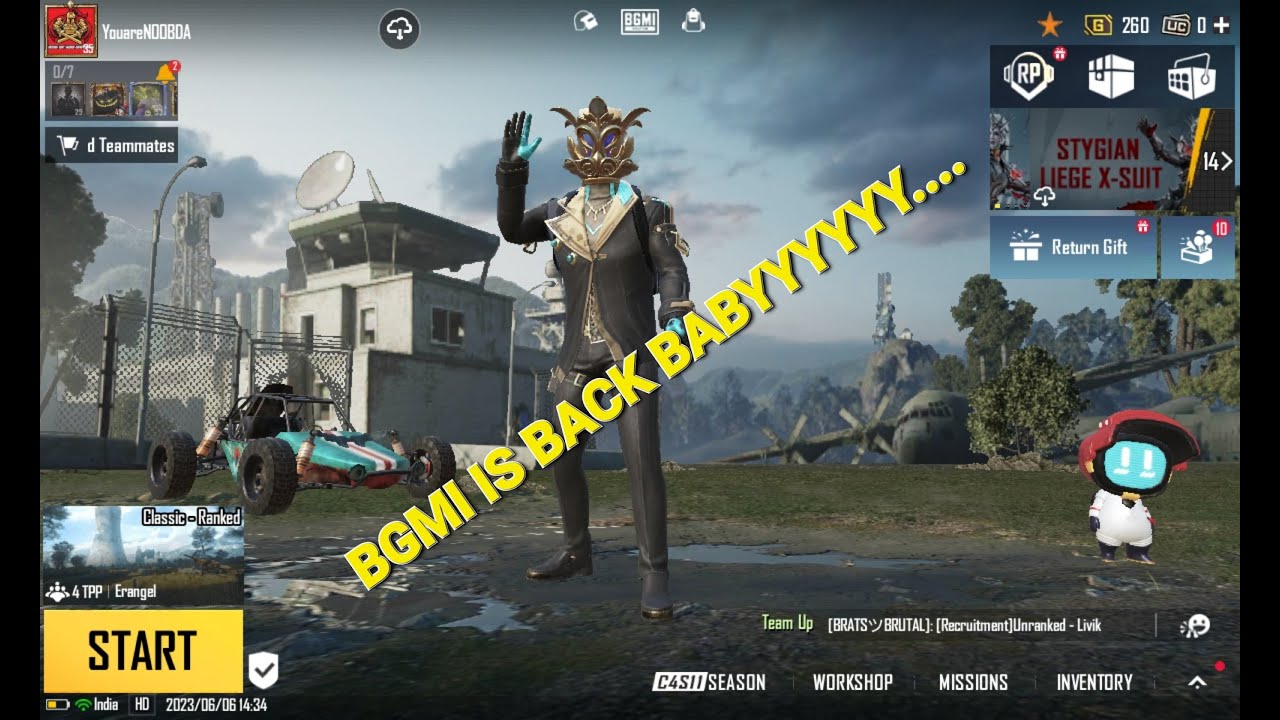 BGMI UNBAN............|LETS PLAY BGMI - YouTube