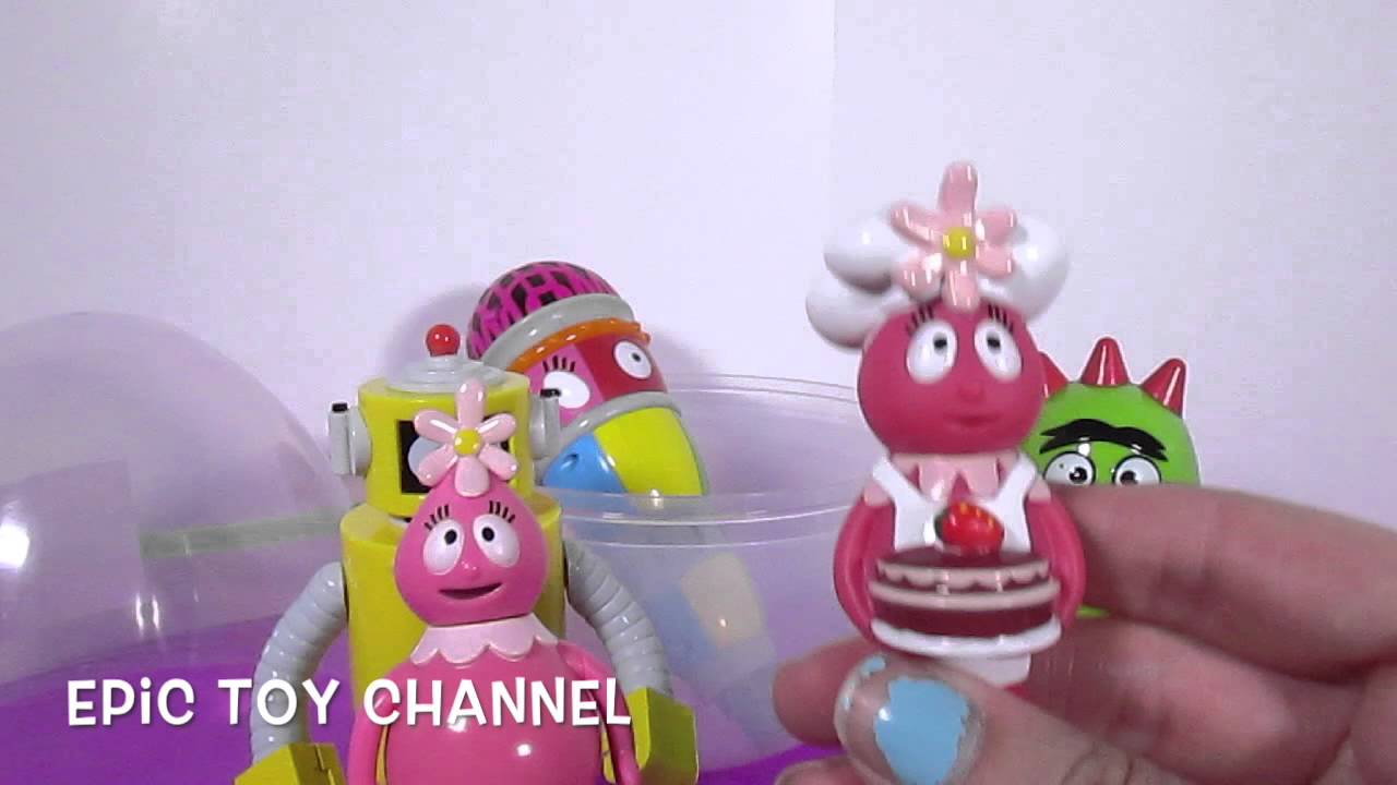 YO GABBA GABBA Surprise Egg "Giant Play-Doh Surprise Egg of Foofa" from ...