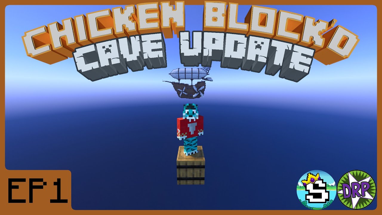 Chicken Block'd - Cave Update - EP1 - A New Challenge?! - Minecraft ...