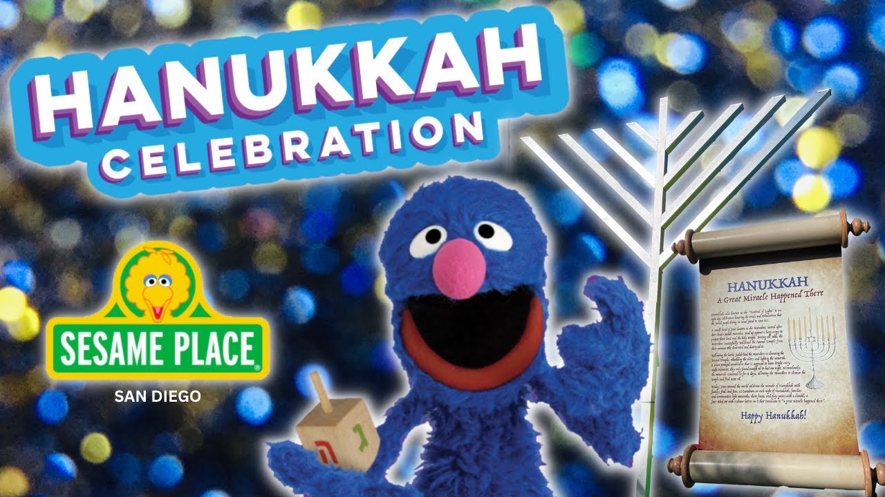 HANUKKAH CELEBRATION 2022 | SESAME PLACE SAN DIEGO - Celebrating ...