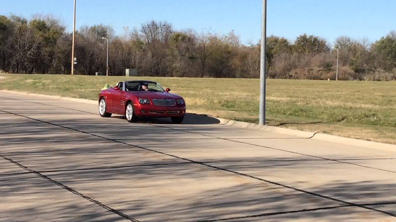 2005 Chrysler Crossfire with AMG V-8 conversion acceleration - YouTube