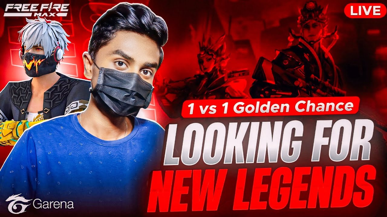 🔍SEARCHING FOR PLAYER'S+4 VS 4|FREE FIRE FACE CAM LIVE IN TELUGU#204 ...