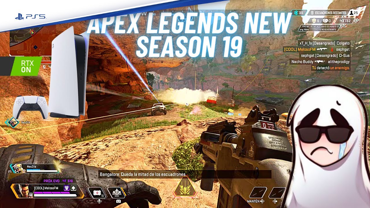 ASI ES APEX LEGENDS ACTUALIZACION LEYENDA EN PS5 ESTADO ACTUAL - YouTube