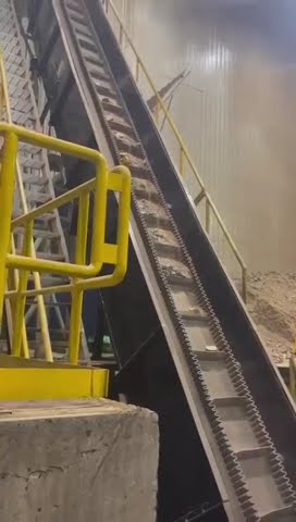 High Rise Belt Conveyors - YouTube