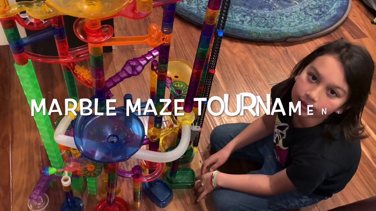 Marble genius maze tournament - YouTube