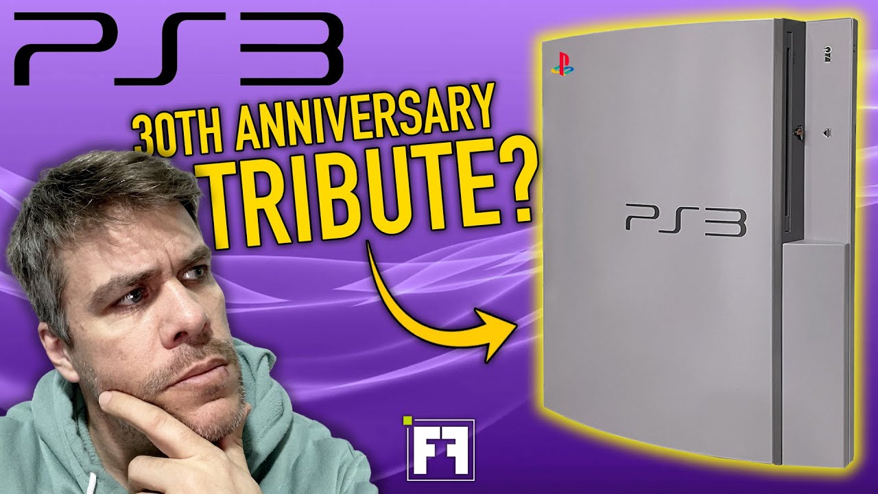 TRANSFORMING a Fat PLAYSTATION 3 into a 30th Anniversary TRIBUTE ...