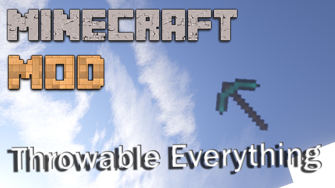 Throwable Everything !!! : Minecraft Mods - Mod Showcase ITA - YouTube