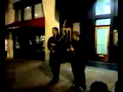Awesome homemade bagpipe in asheville - YouTube