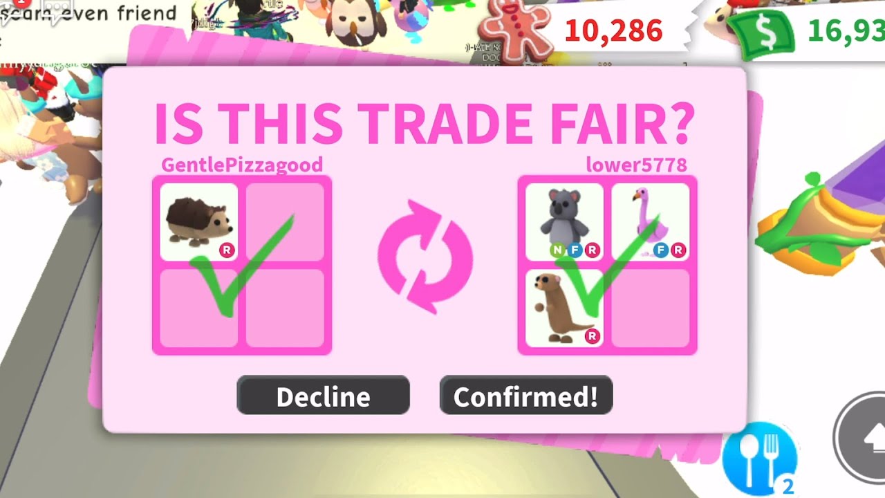 An unedited video of me doing an amazing offer in roblox adopt me ...