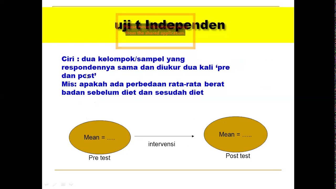 Manajemen Data tentang Uji T (bagian 1) - YouTube