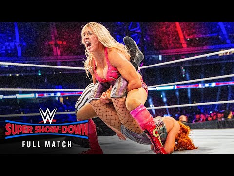 FULL MATCH - Lynch vs. Flair — SmackDown Women's Title Match: WWE Super Show-Down 2018