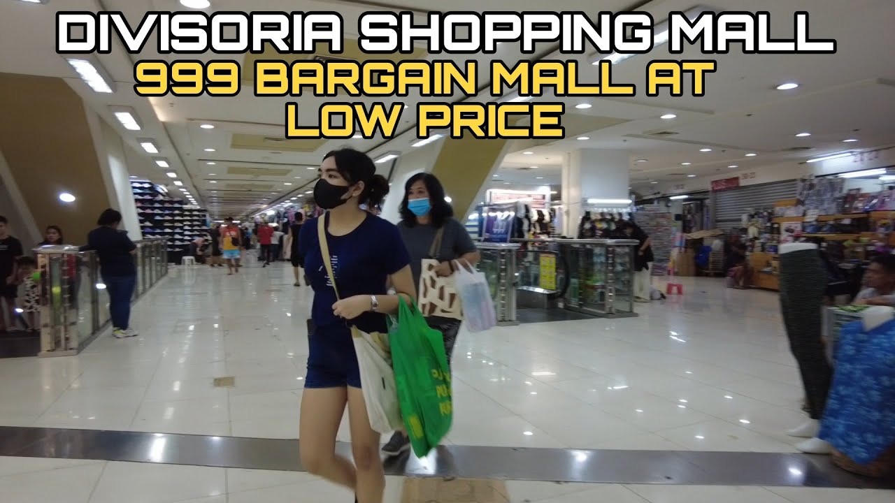 [4K]HD DIVISORIA 999 Shopping Mall#Bargain Mall at cheapest price# ...