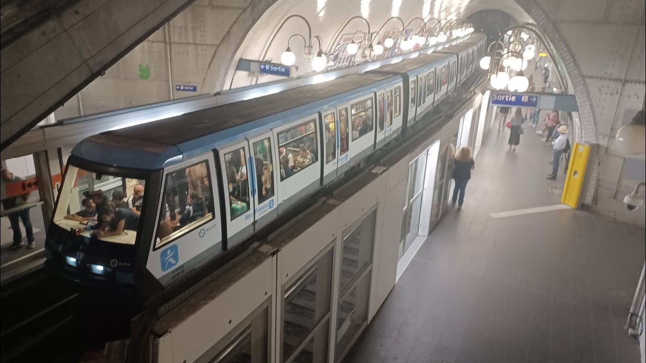 [RATP]Inauguration des Rame automatiques de la ligne 4 - YouTube