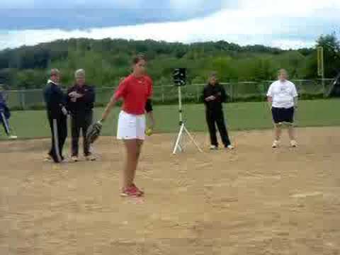 Olympic Gold Medalist Cat Osterman Pitching - YouTube
