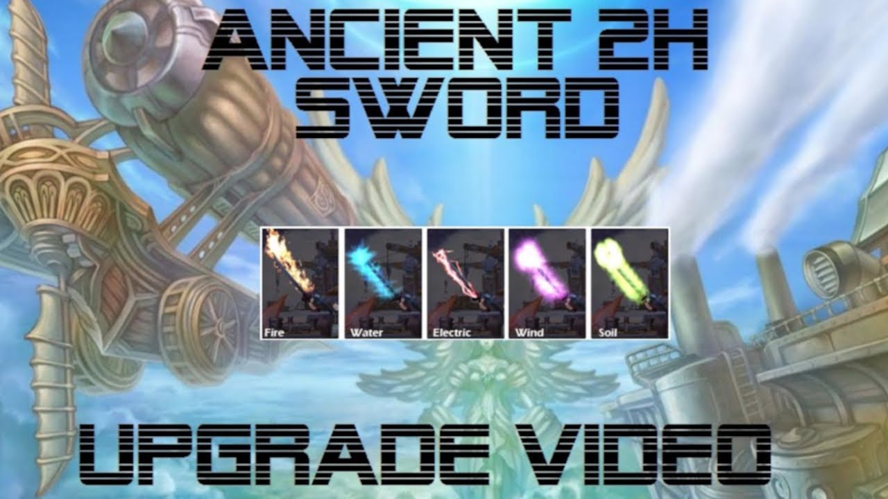 Flyff [Upgrade Video] - Ancient 2-H Sword (Sockel/Erweckungen mit ...