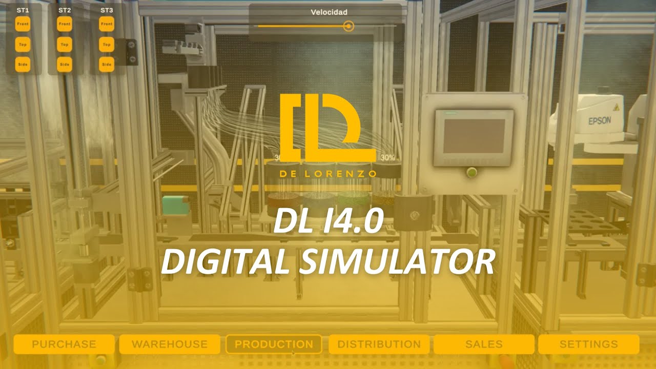 DL I4.0 DIGITAL SIMULATOR - YouTube
