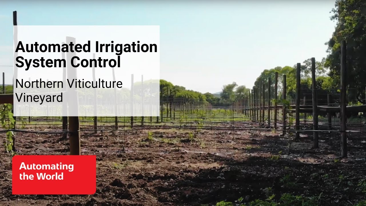 Automatic Irrigation System | Northern Viticulture Vineyard ...