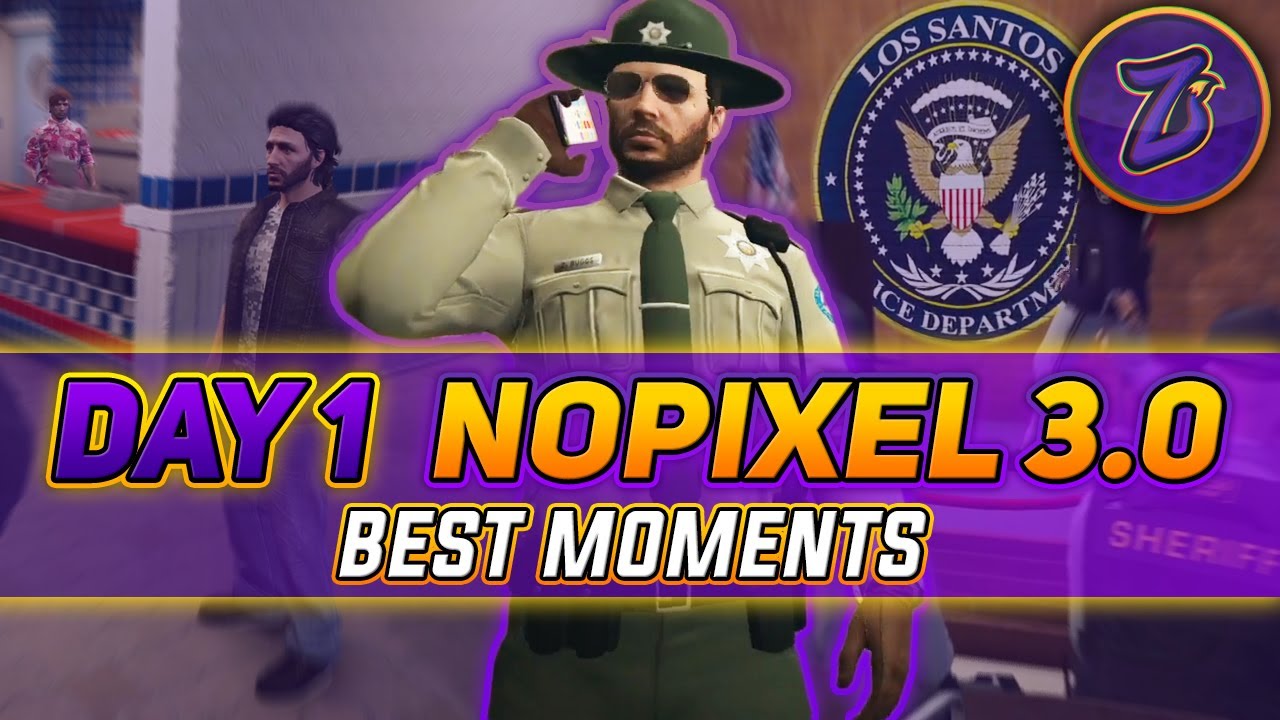 Day 1 of NoPixel 3.0 - Best Moments - YouTube