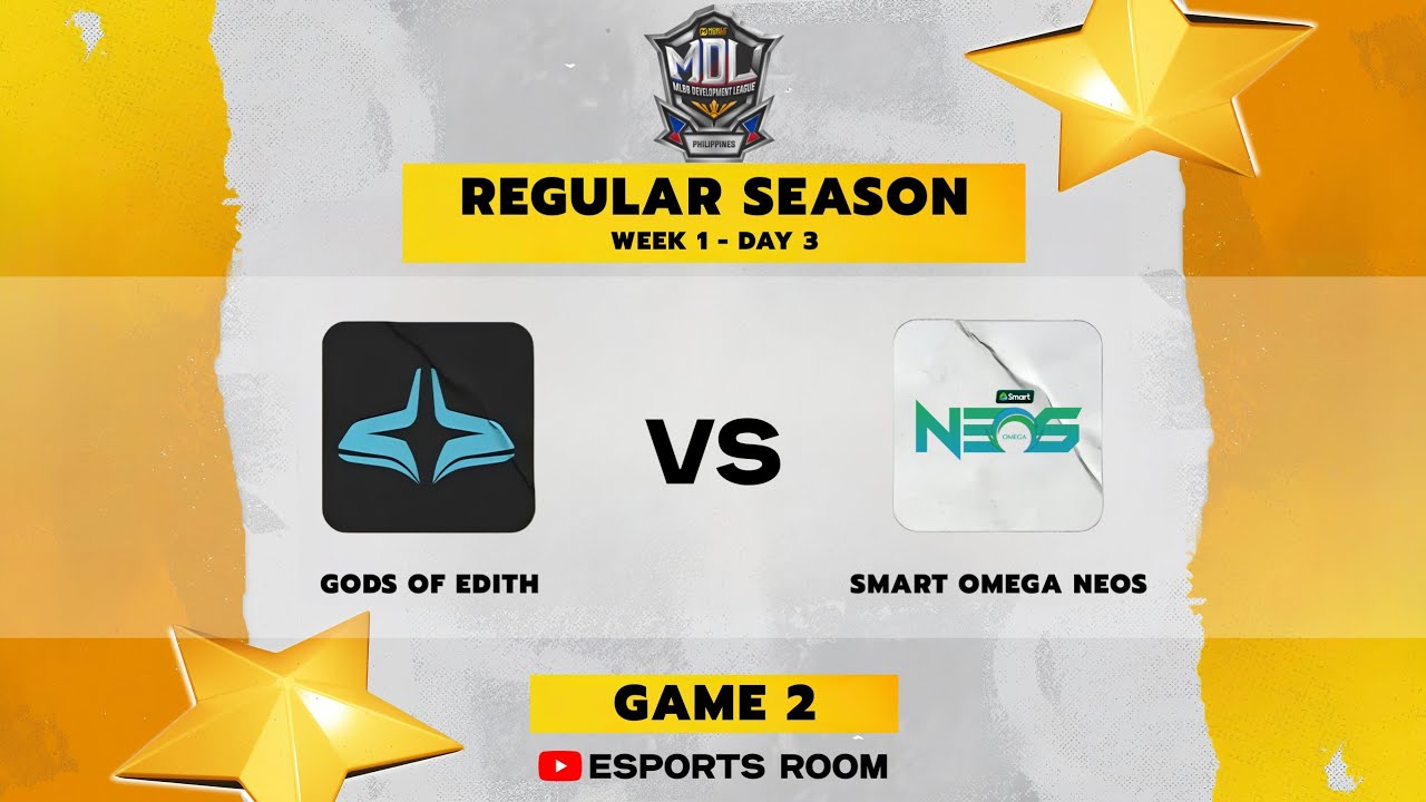 GODS OF EDITH vs SMART OMEGA NEOS - Game 2 | MDL ID S5 - REGULAR SEASON ...