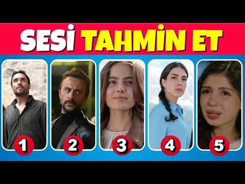 Taşacak Bu Deniz SES BULMACA 🎤🔥 | Taşacak Bu Deniz Ses Tahmin Oyunu & Dizi Testi