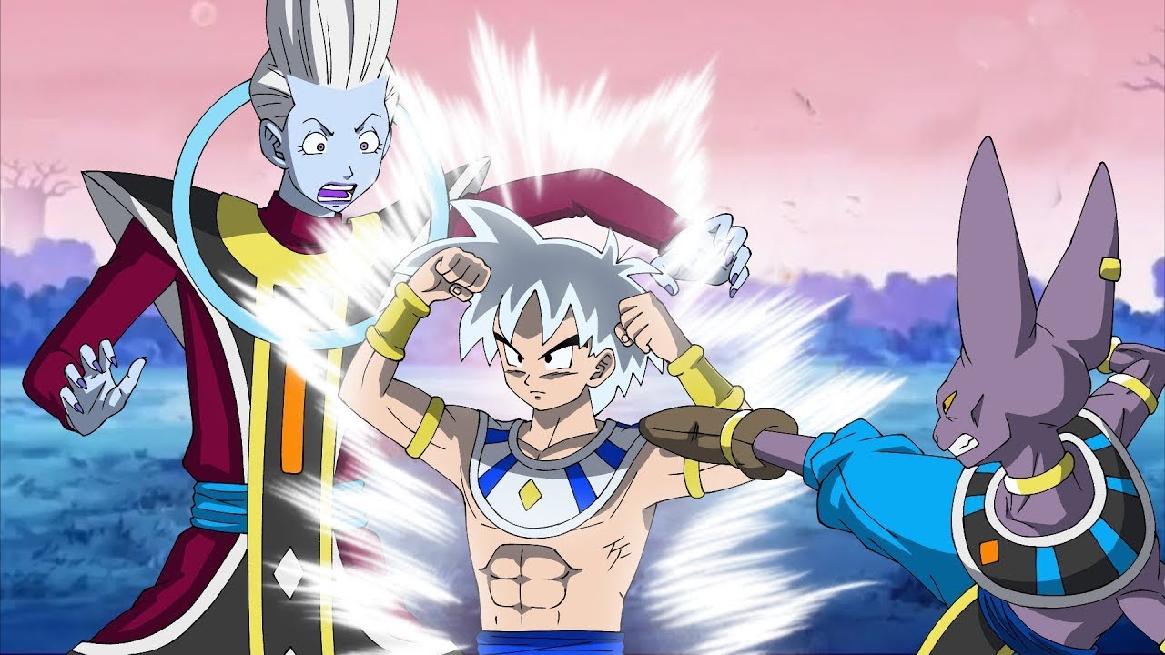 Goten trains with Whis Hidden from Chi-Chi and uses the Ultra Instinct ...