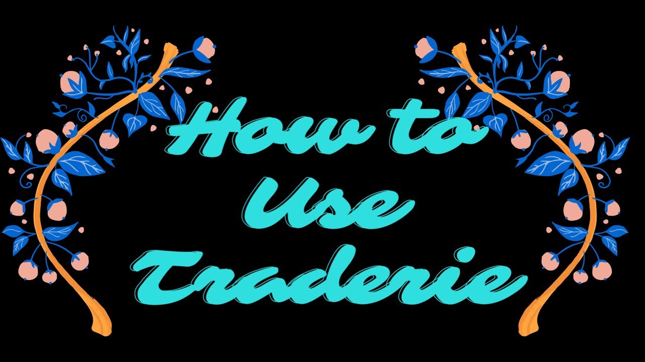 Tutorial on How to use Traderie - YouTube