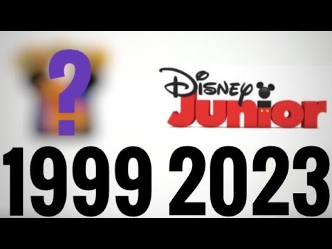 Ewolucja loga Disney Junior (USA🇺🇲)(1999-2023) - YouTube