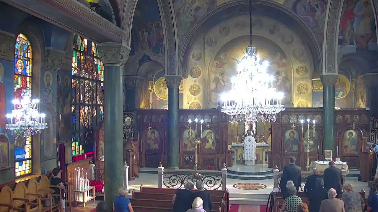 Sunday Orthros & Liturgy Καθεδρικος Ν Αγιου Δημητριου Ηχος πλ Α Φρυγιος ...