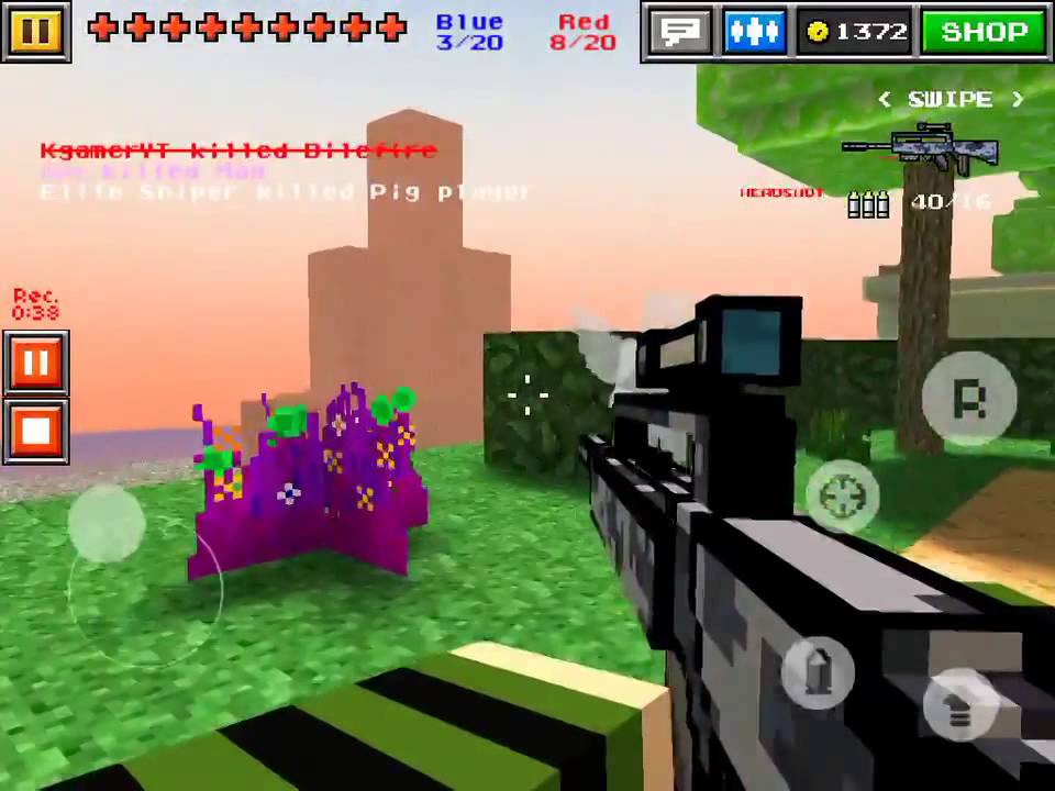Pixel Gun 3D-Swat Rifle review/gameplay "Meh" - YouTube