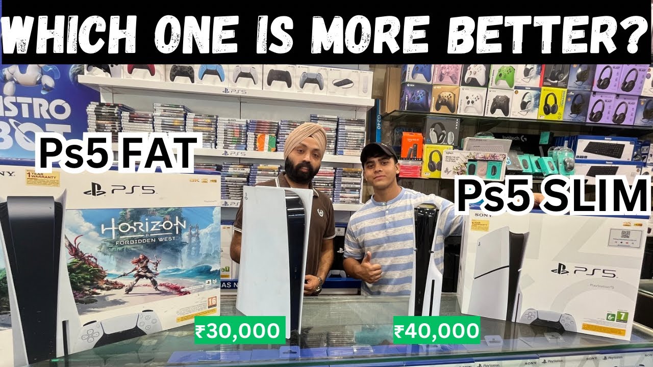 PS5 slim vs PS5 Fat || Comparison || Full Information || Independence ...