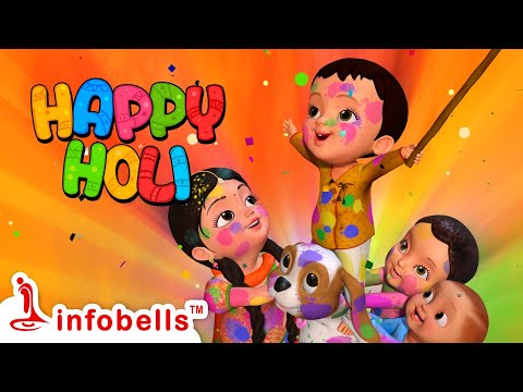 হোলি উৎসব চলে এসেছে - Holi Song | Bengali Rhymes for Children ...