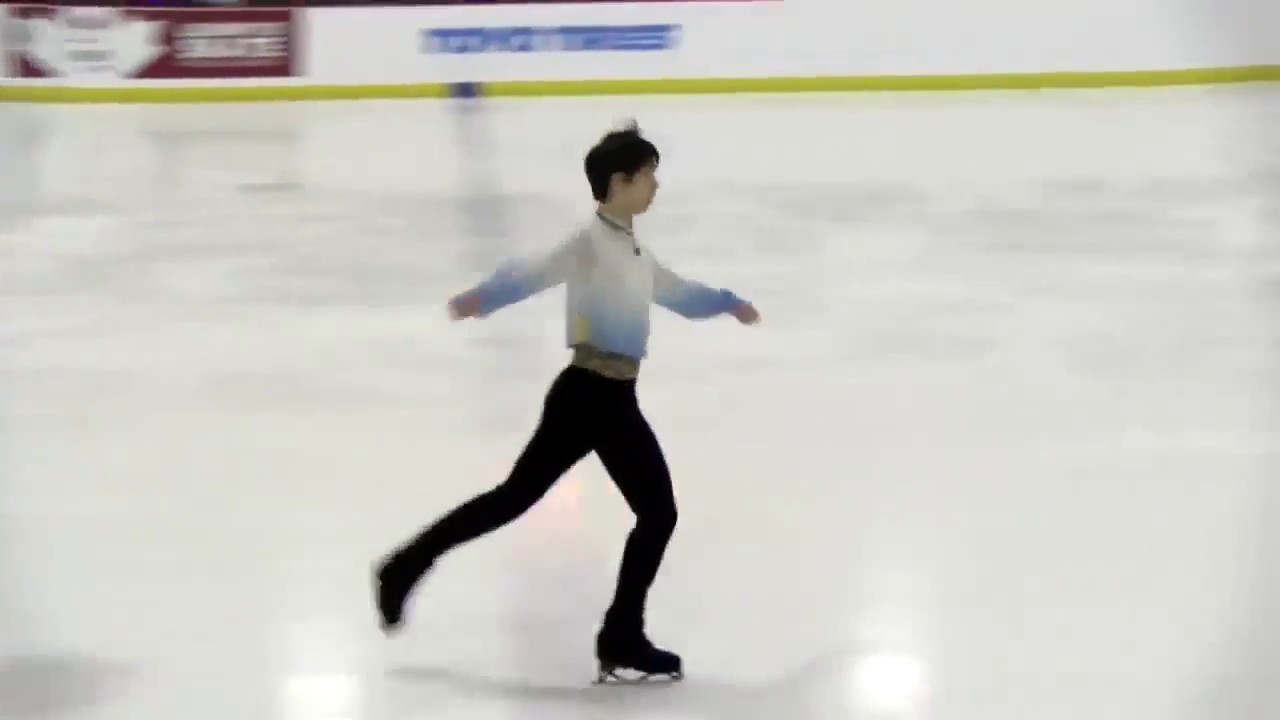 Combination Quadruple Toe Loop Triple Toe Loop Yuzuru Hanyu - YouTube