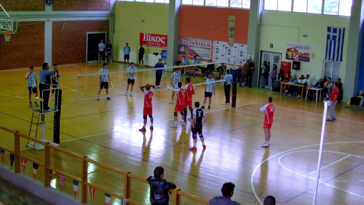 1ος ΗΜΙΤΕΛΙΚΟΣ ΠΑΝΕΛΛΗΝΙΟΥ ΠΡΩΤΑΘΛΗΜΑΤΟΣ ΒΟΛΕΙ ΕΦΗΒΩΝ ΑΓΣΙ-ΟΣΦΠ 3-1 ...