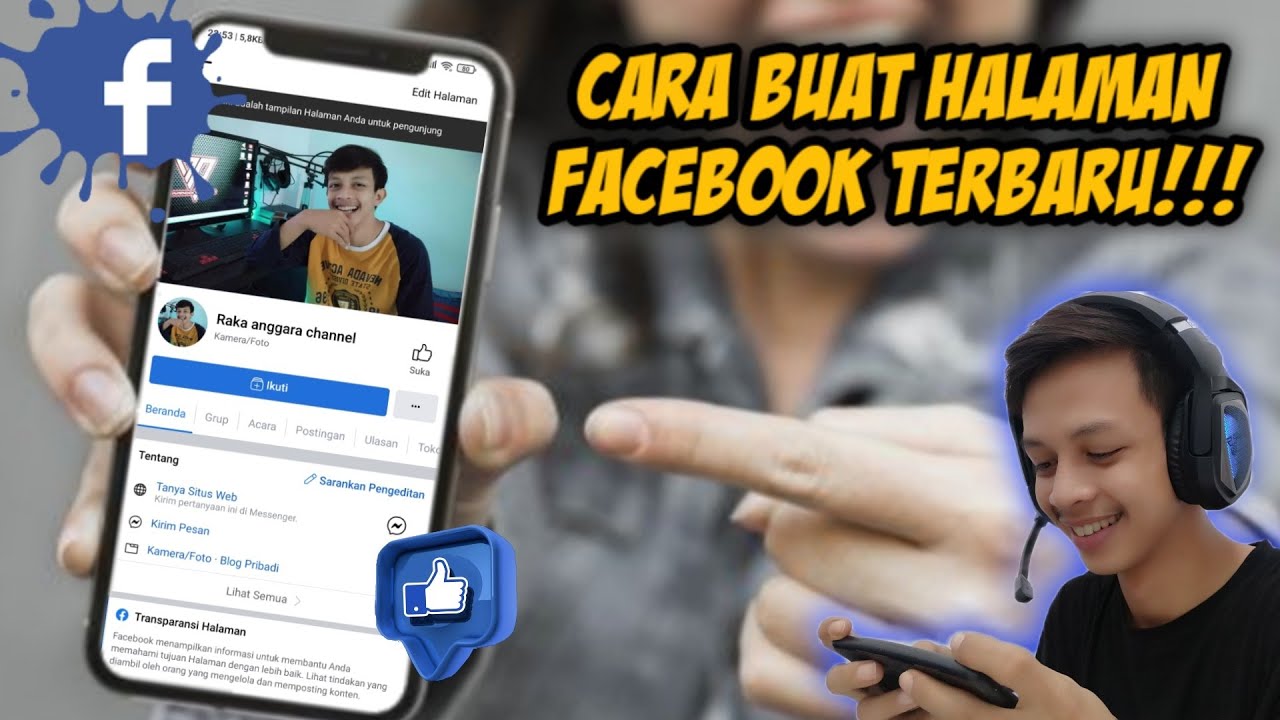 CARA MEMBUAT HALAMAN FACEBOOK TERBARU | TUTORIAL LENGKAP BUAT HALAMAN ...