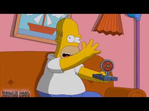 The Simpsons - Time Machine! - YouTube