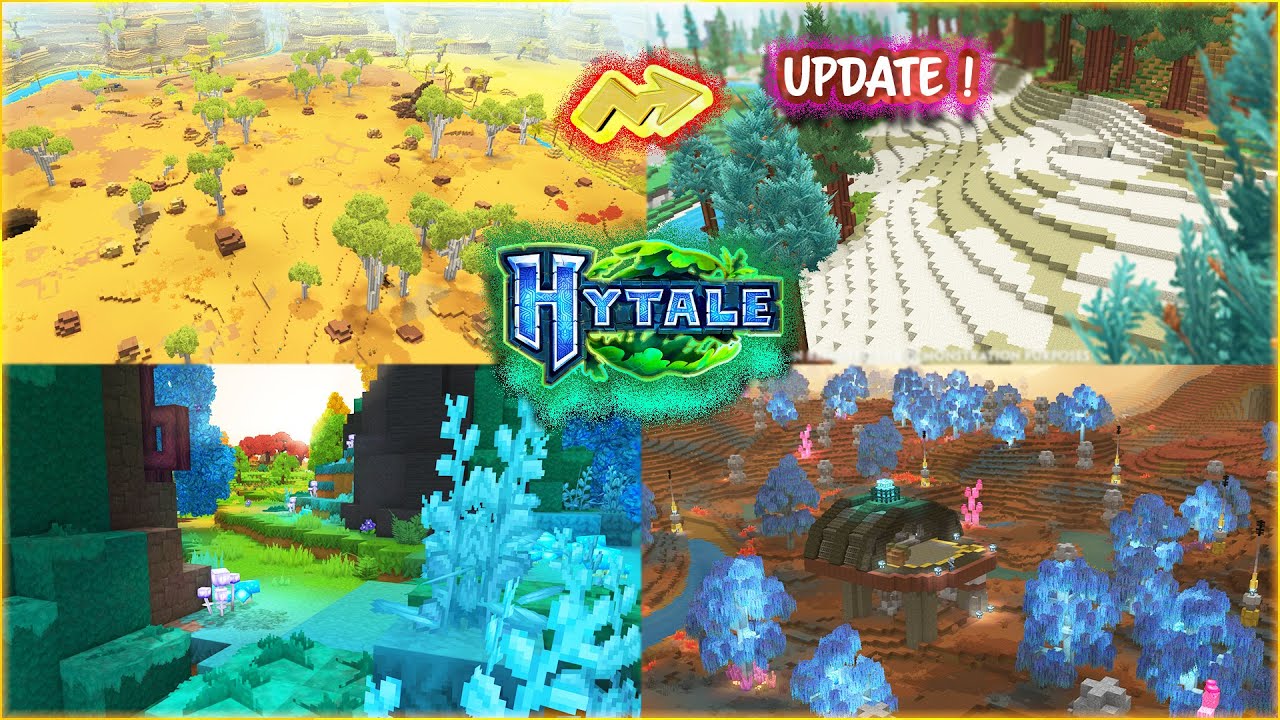 BRAND NEW World Generation Update REVEALED For Hytale! AMAZING BIOMES ...