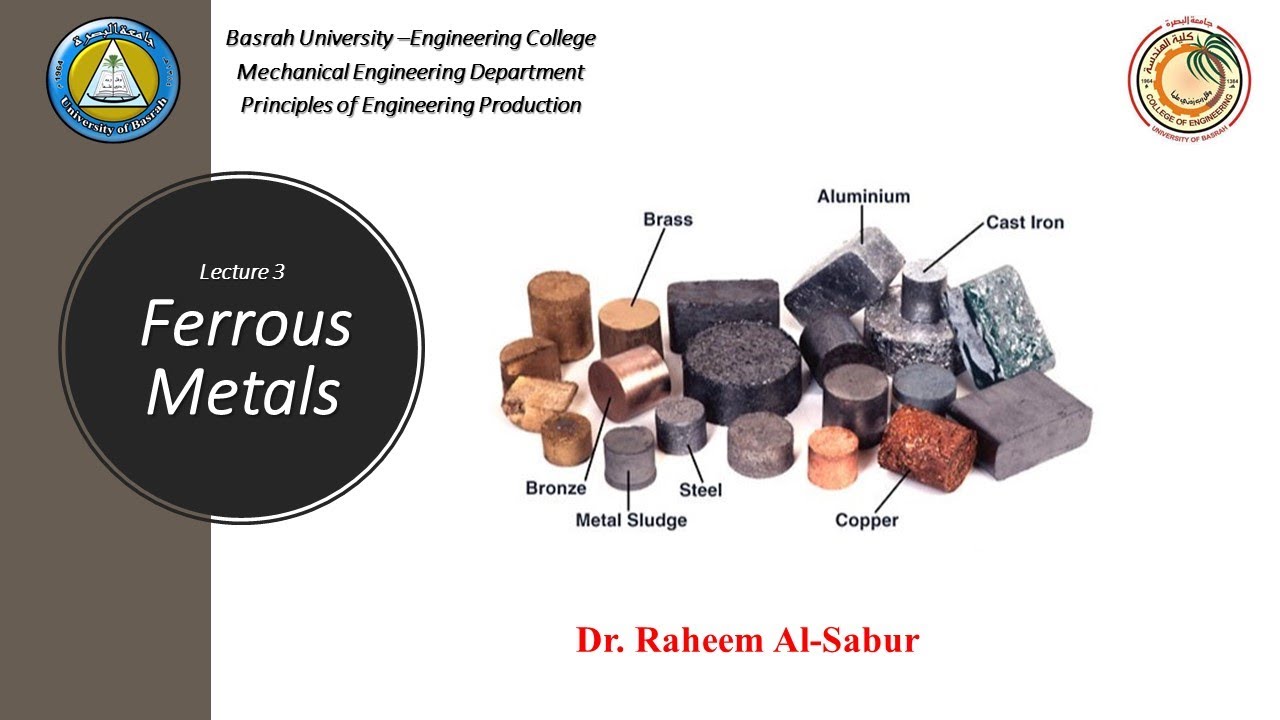 Lecture 03 Ferrous Materials - YouTube