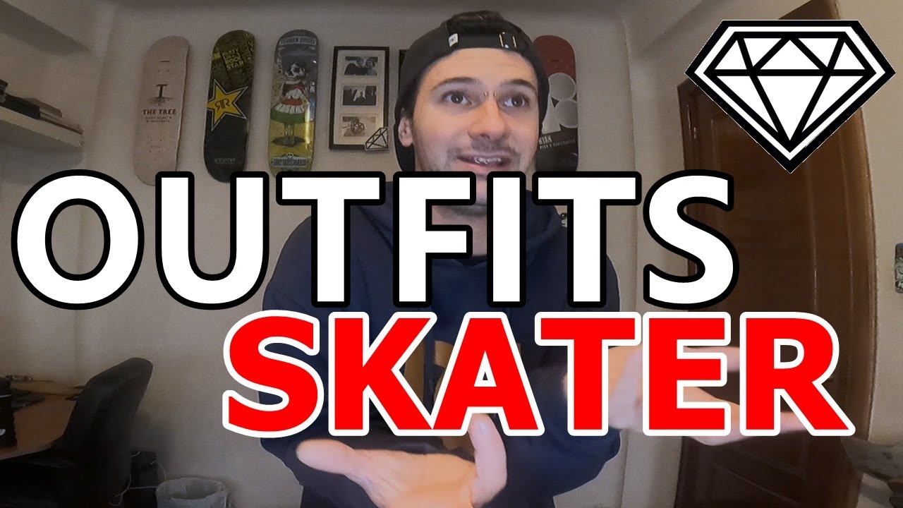 OUTFITS SKATE | la MEJOR ROPA para PATINAR - YouTube