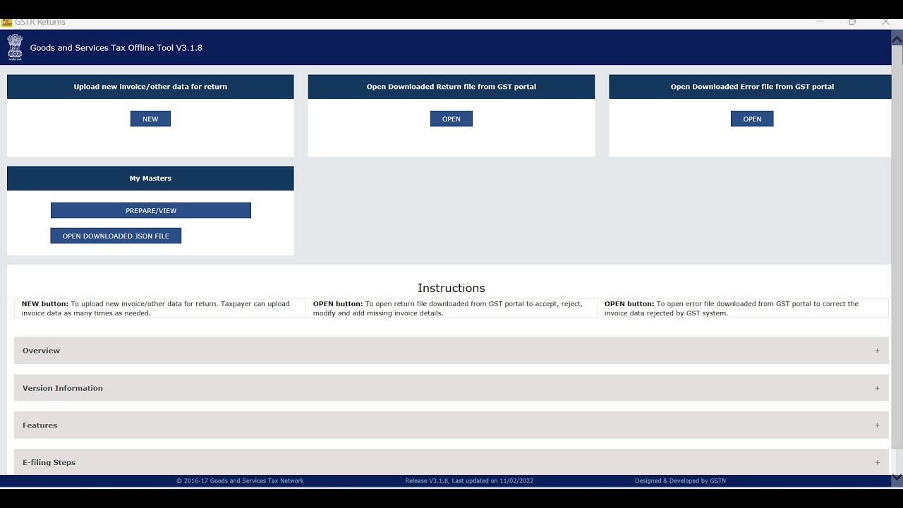 How to Download GST Offline Tools - YouTube