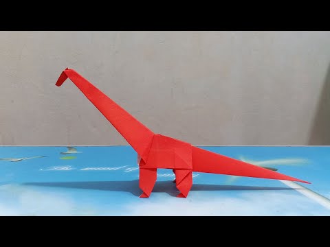 How To Make An Origami Patagotitan Mayorum