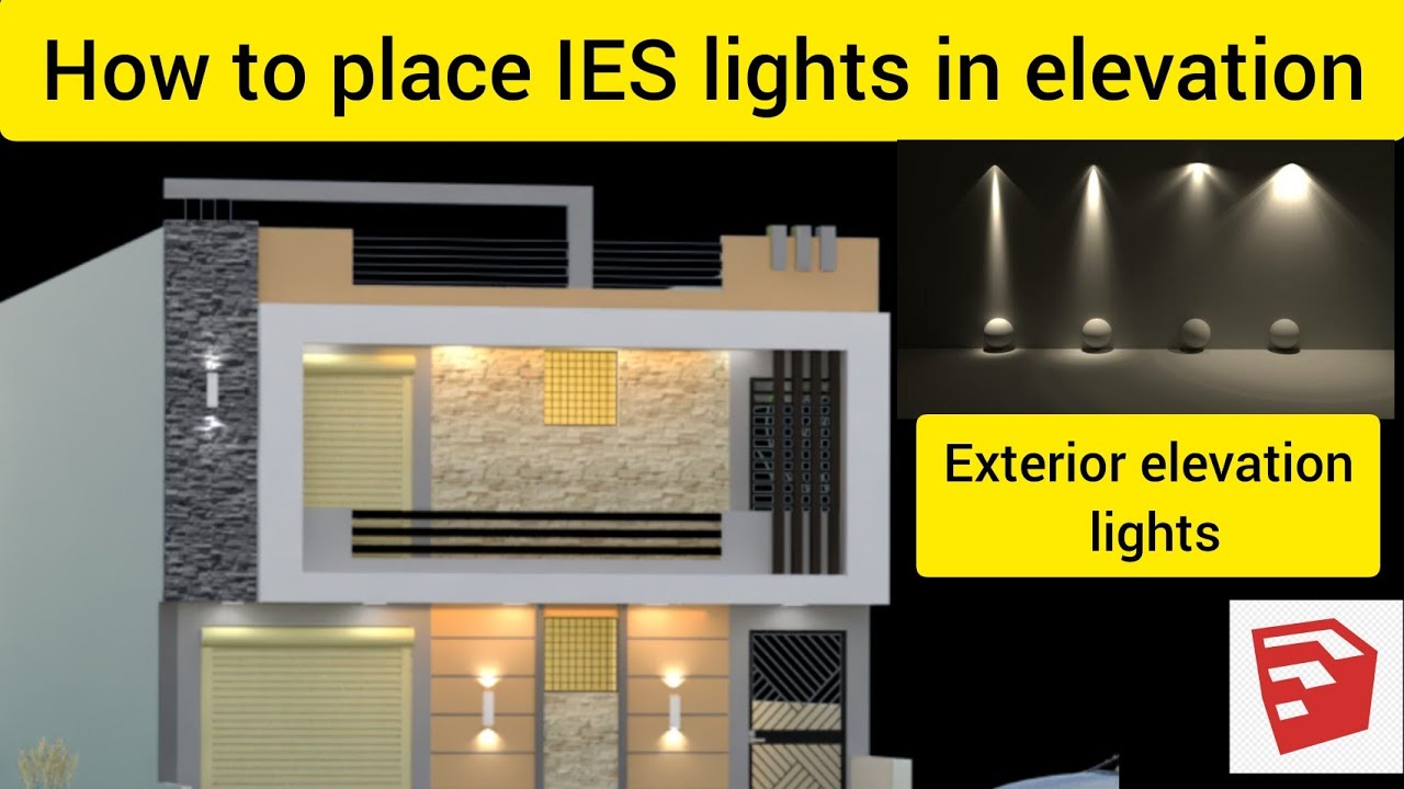 IES lights|SketchUp tutorial|IES LIGHTS IN VRAY |VRAYTUTORIALS|VRAY ...