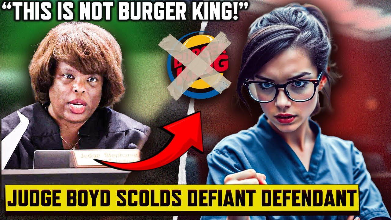 Judge Boyd Delivers a Reality Check in Courtroom Drama! - YouTube